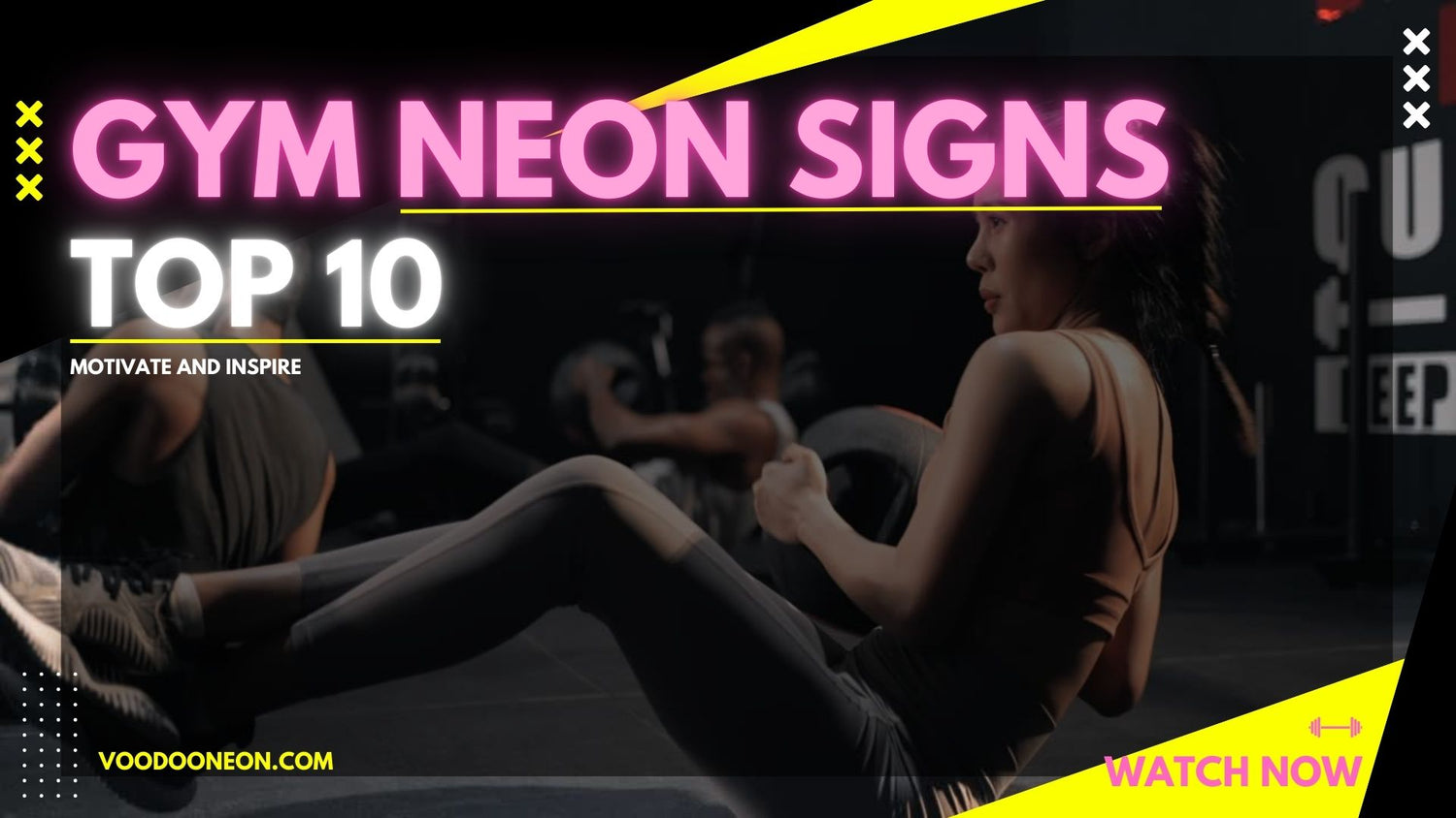 Top 10 Gym Neon Signs - Pro Tips + Video & Images - Voodoo Neon