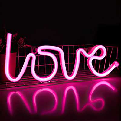 Light Pink Neon Signs & Lights - 800+ Unique Designs - Voodoo Neon