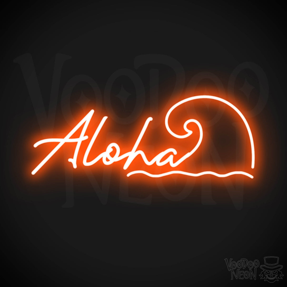 Aloha Neon Sign - Hello & Goodbye in Hawaiian - Voodoo Neon