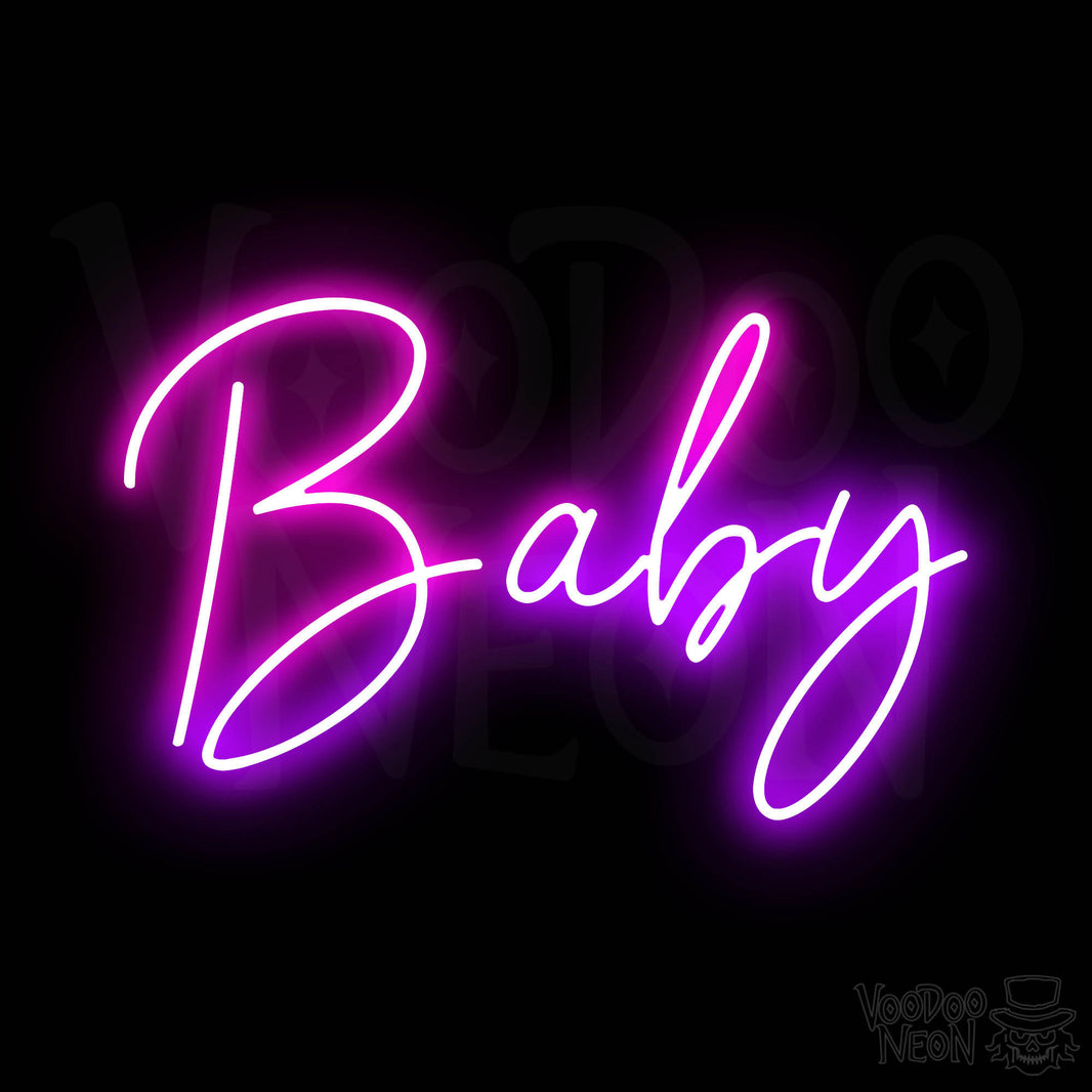 Baby Neon Sign | Neon Baby Sign | LED Wall Art | VOODOO NEON®