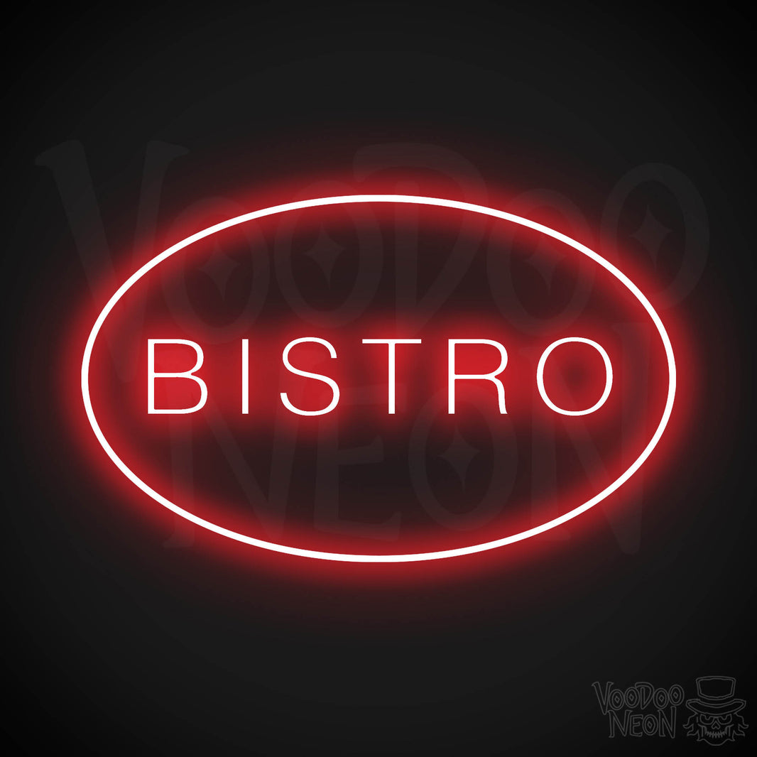 Bistro Neon Sign | Neon Bistro Sign | VOODOO NEON®