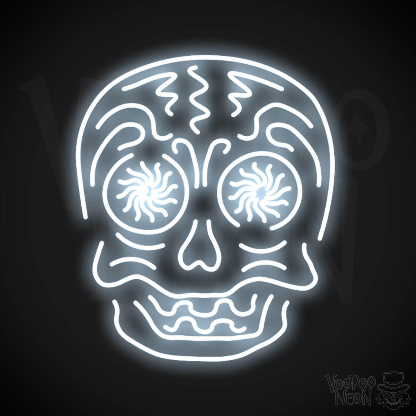 Day Of The Dead Neon Sign | Neon Day Of The Dead Sign – Voodoo Neon