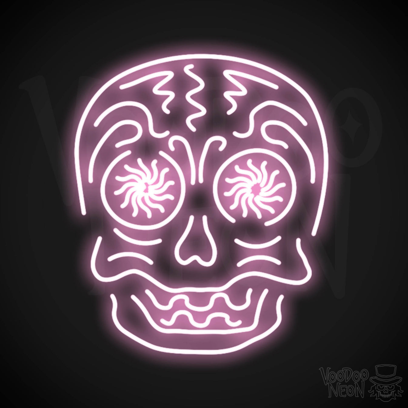 Day Of The Dead Neon Sign | Neon Day Of The Dead Sign – Voodoo Neon