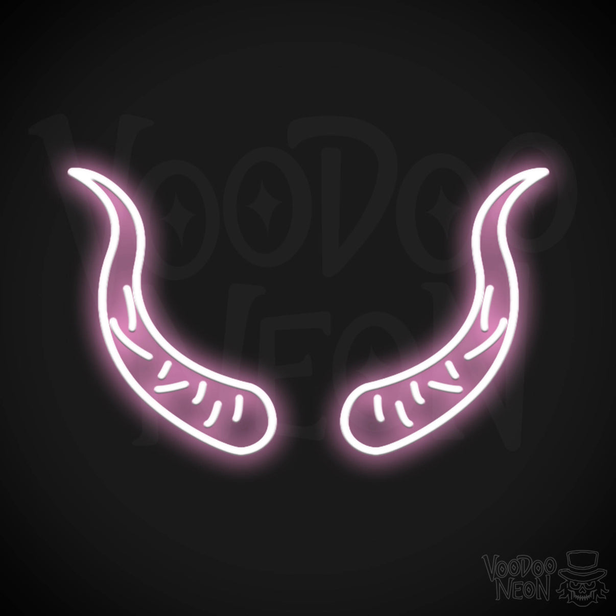 Devil Horns Neon Sign | Neon Devil Horns | LED Neon Wall Art – Voodoo Neon