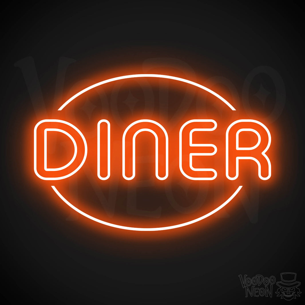 Diner Neon Sign | Neon Diner Sign | VOODOO NEON®