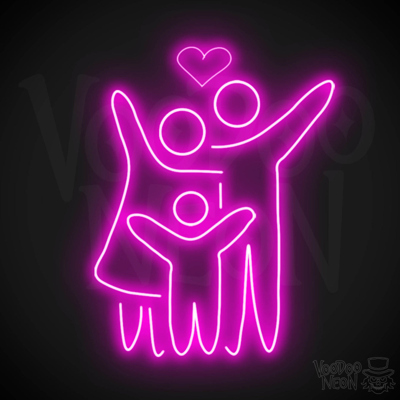 Family Neon Sign - Free Shipping - Voodoo Neon