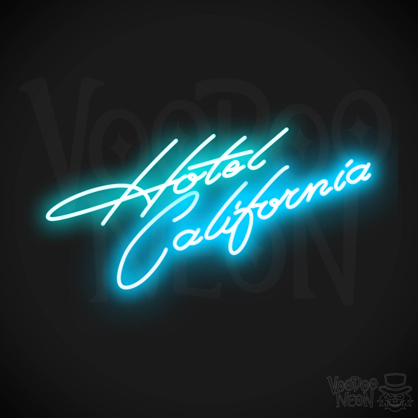 Hotel California Neon Sign | Neon Hotel California Sign – Voodoo Neon