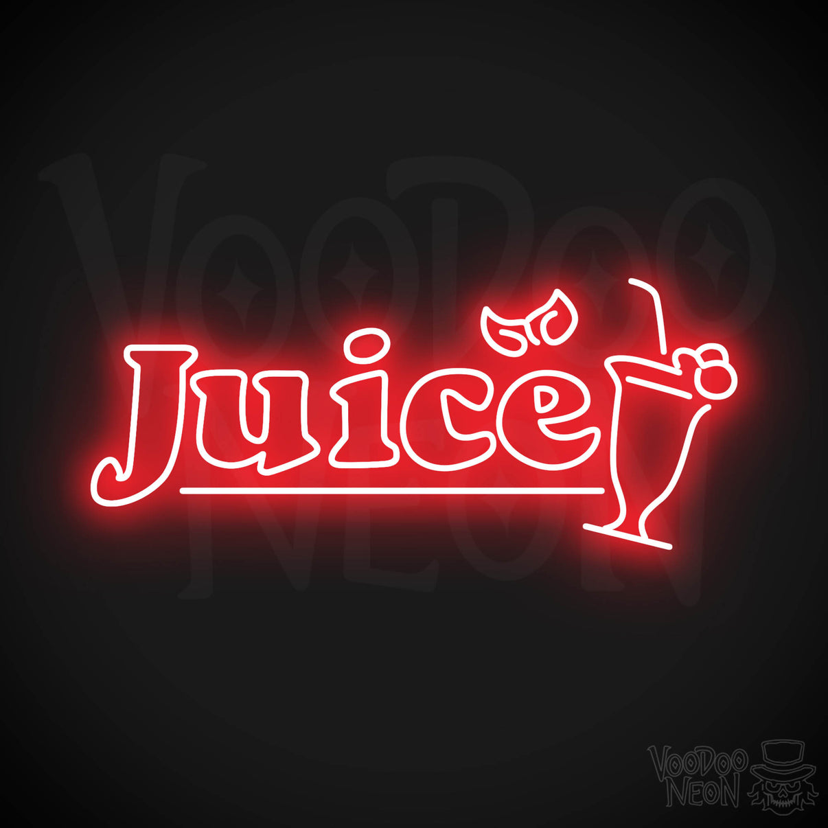 Neon Juice Sign | Juice Neon Sign – Voodoo Neon
