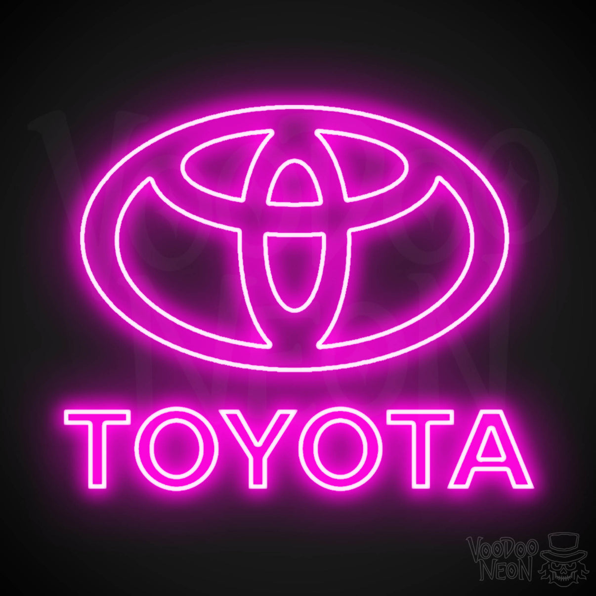 Toyota Neon Sign - FREE Shipping - Voodoo Neon