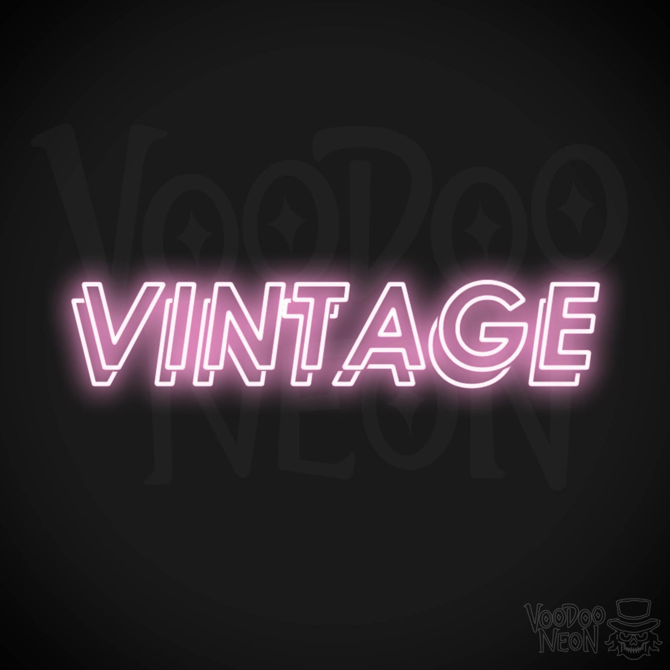 Vintage Neon Sign | Neon Vintage Sign | VOODOO NEON®