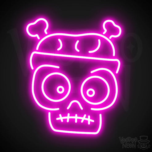 Zombie Neon Sign - Wall Art - Halloween - Free Shipping - Voodoo Neon